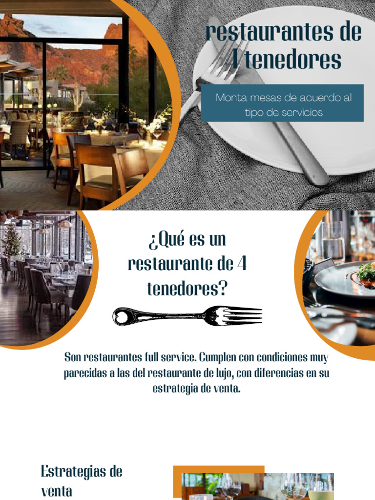 Restaurante de 4 Tenedores | Descargar gratis PDF | Preparación de ...