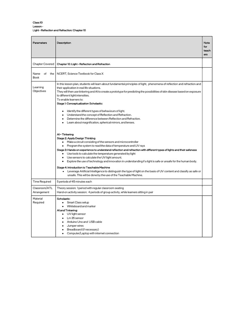 10.5 Light - Reflection and Refraction | PDF | Artificial Intelligence | Intelligence (AI ...