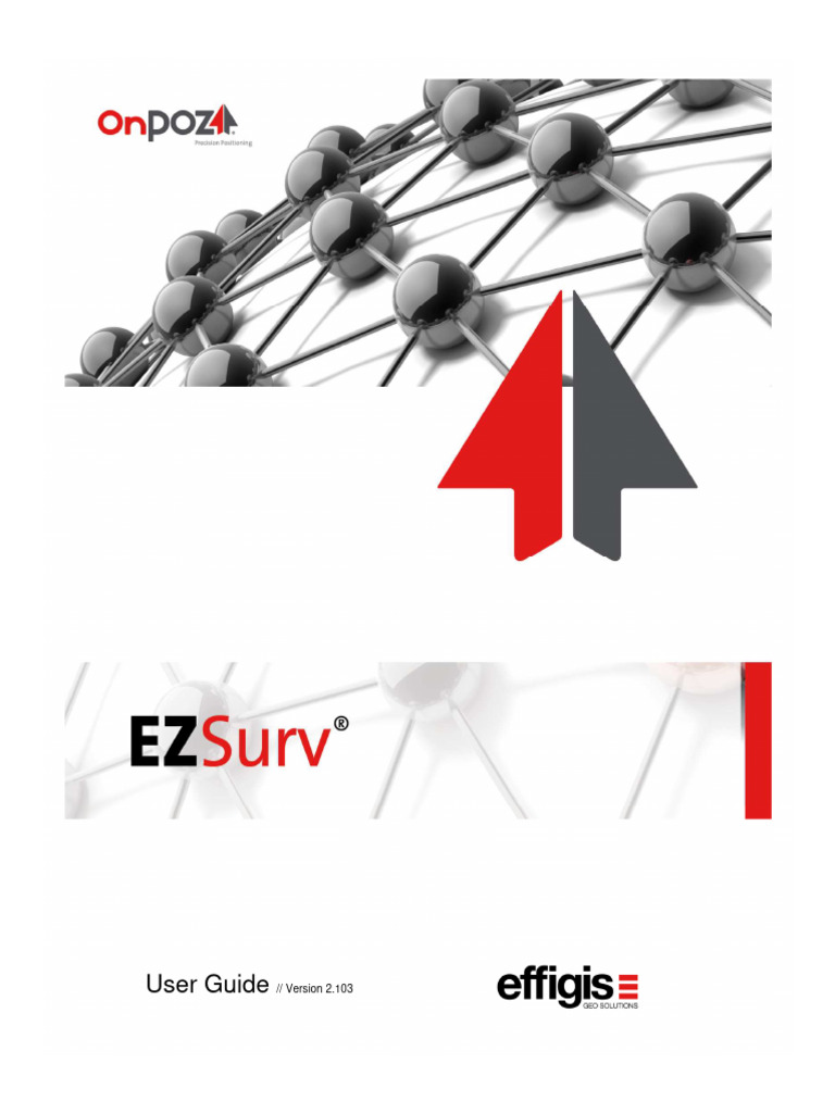 EZSurv UserGuide | PDF | Surveying | Computer File