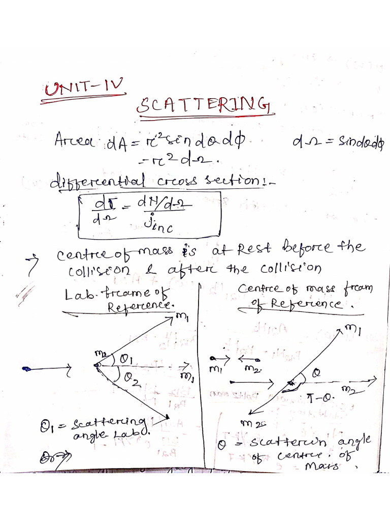 Scattering | PDF