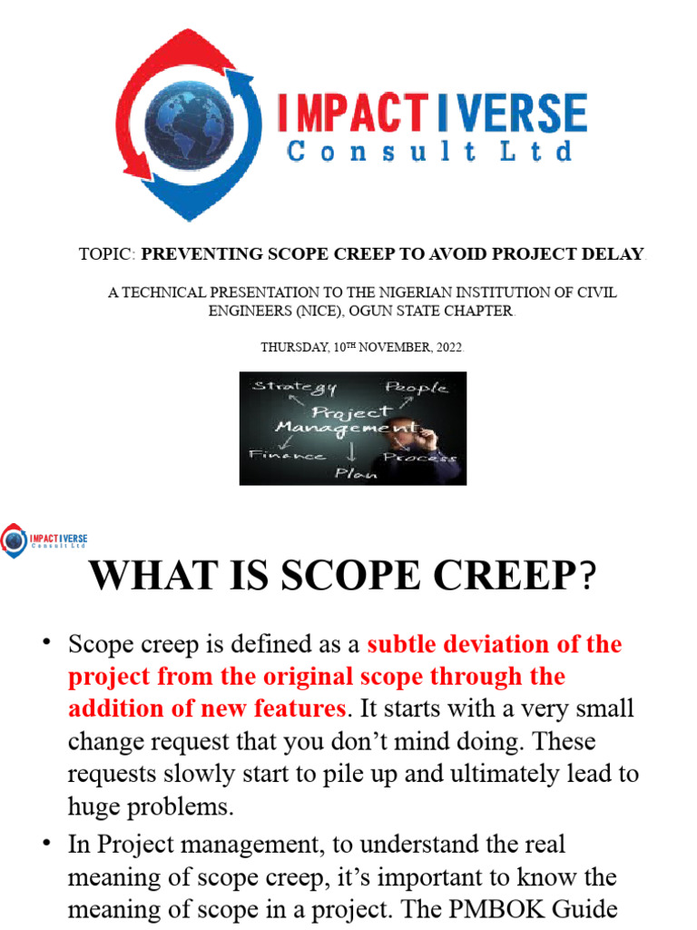 Preventing Scope Creep in Projects | PDF | Employee Retention | Business