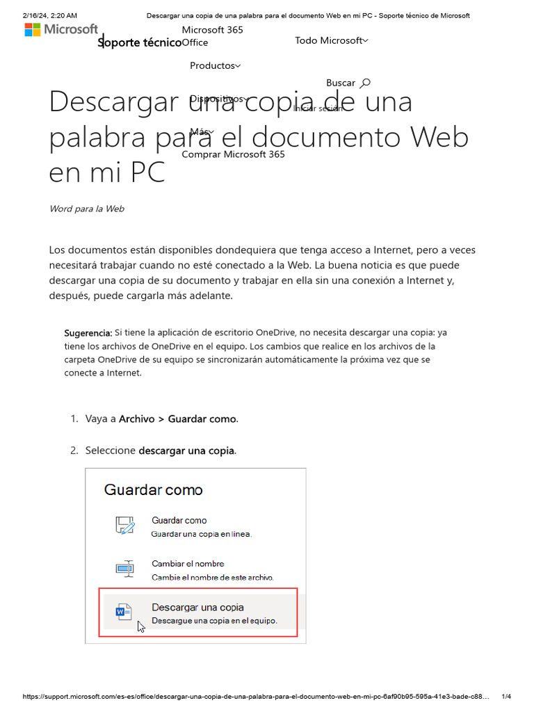 Descargar documento Word en PC | PDF | Microsoft | Plataformas de ...