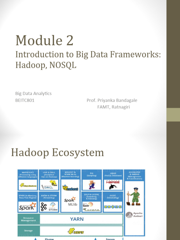 Module 2.2 | PDF | Apache Spark | Apache Hadoop Module 2.2 | PDF | Apache Spark | Apache Hadoop