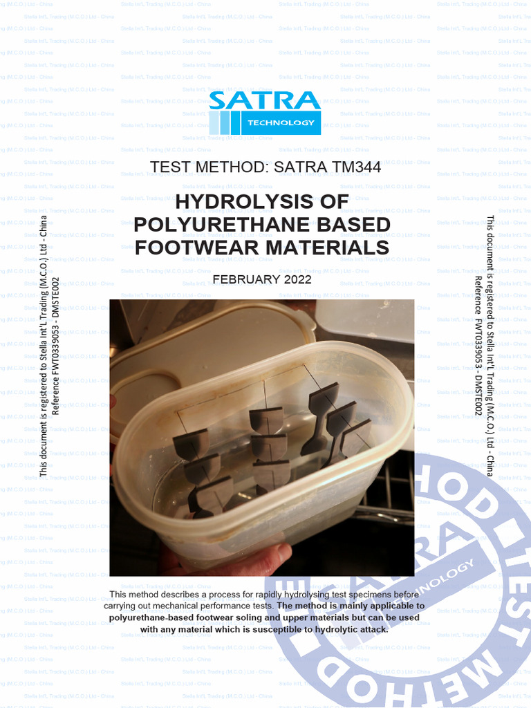 TM344 2022 | Download Free PDF | Humidity | Materials Science