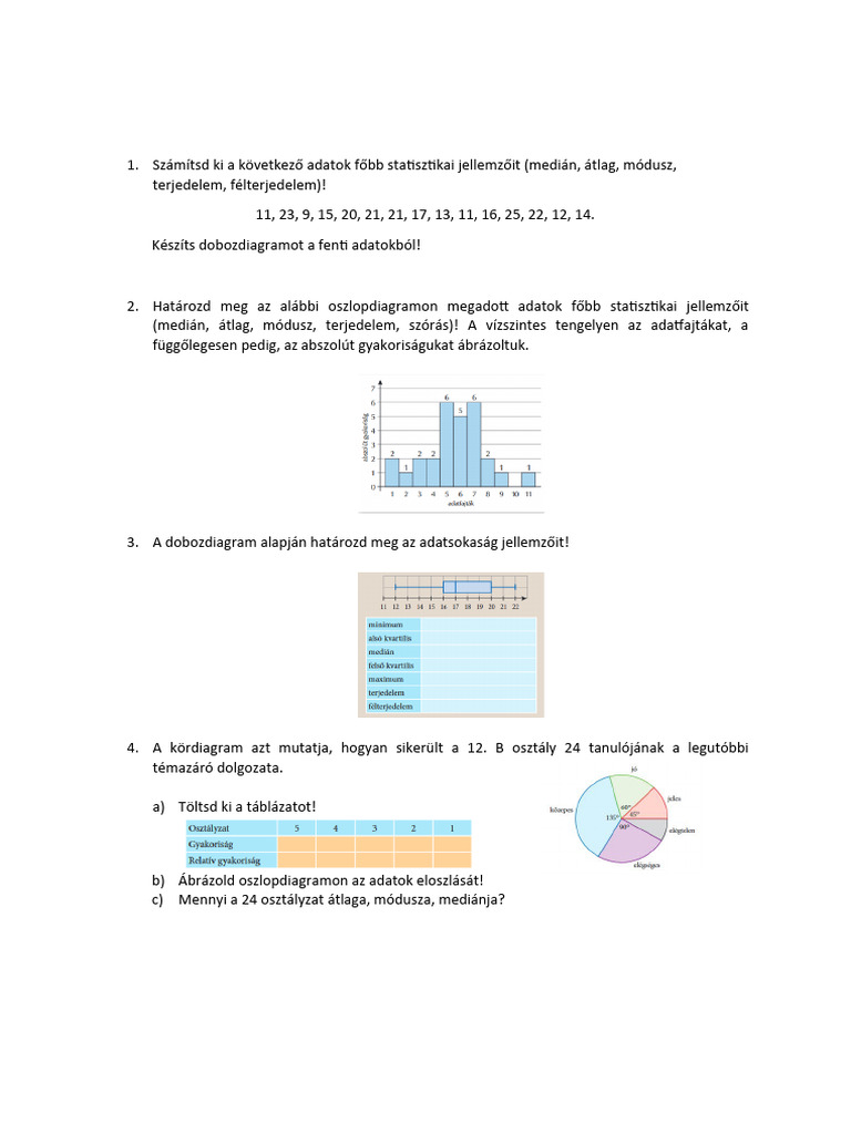 Statisztika | PDF