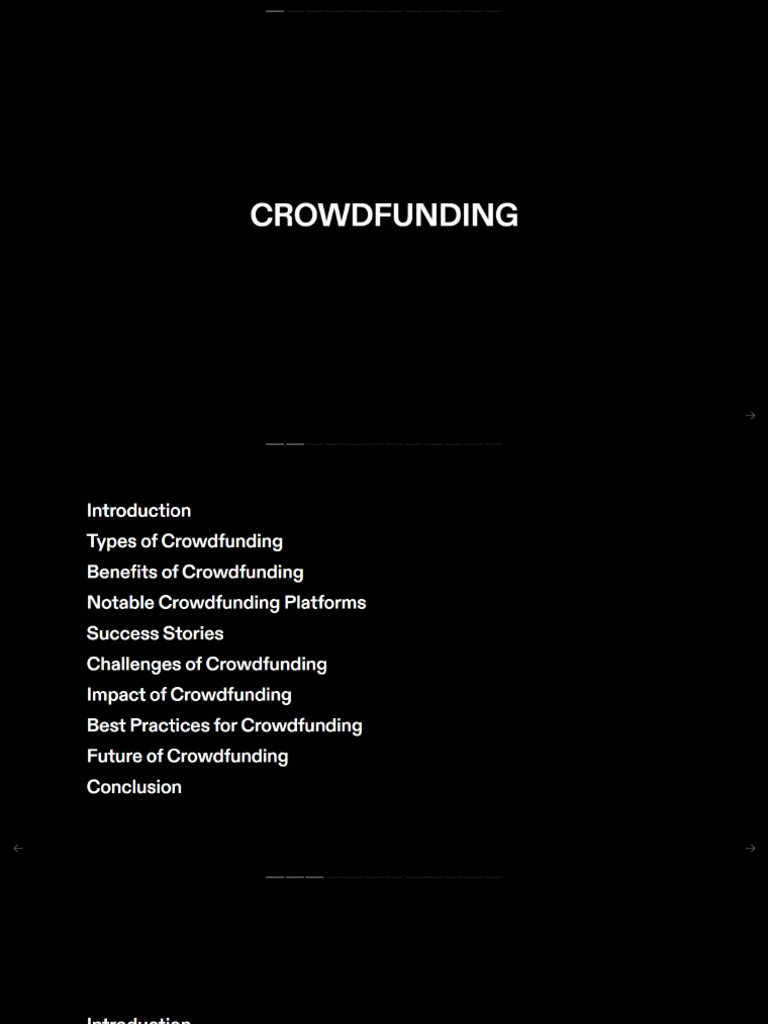 Crowd Funding | PDF