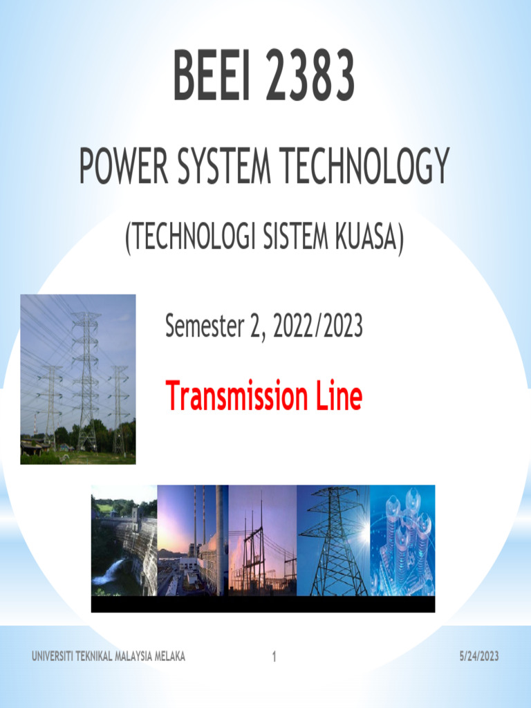 Transmission Line Technology Overview | PDF | Electric Power ...