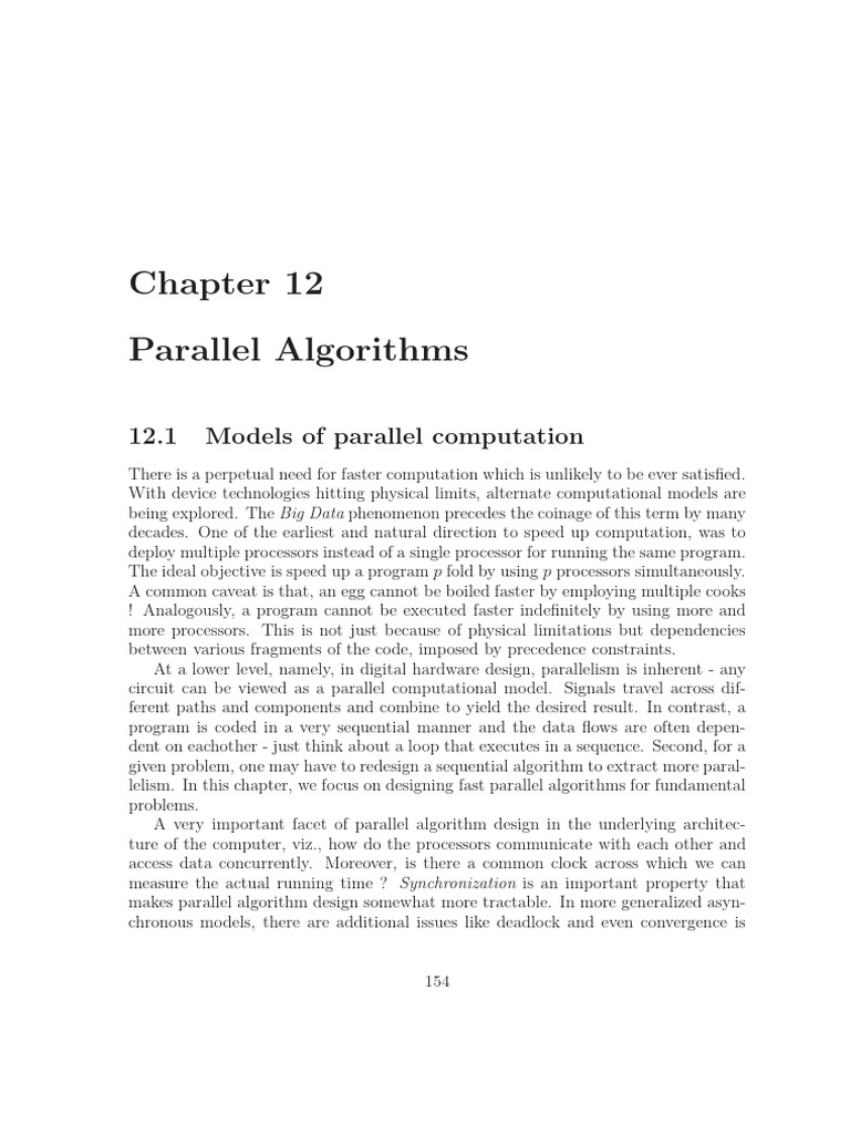 Lec Notes Pdf Parallel Computing Theoretical Computer Science 8325