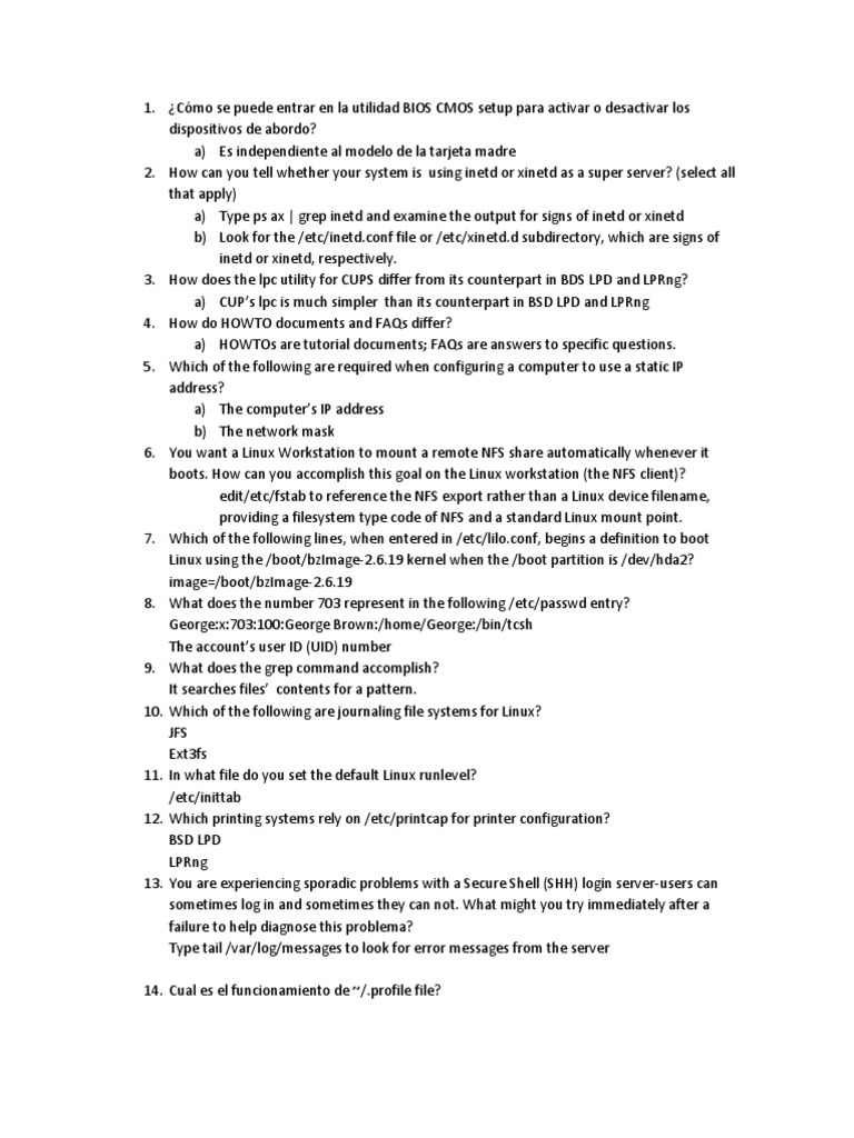 Faro | PDF | Superuser | Shell (Computing)