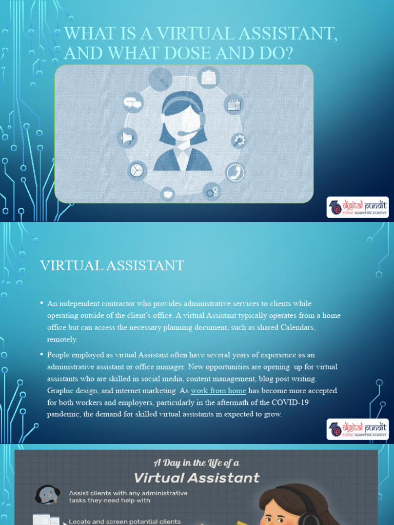 Virtual Assistant | PDF