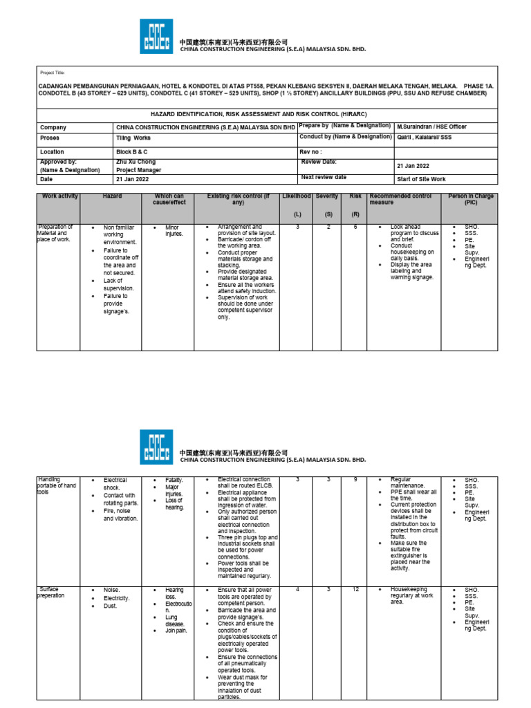 Tiling | PDF | Electrical Connector | Risk