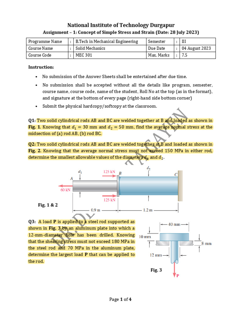 Assignment - 1 | PDF