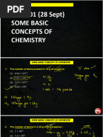 1.some Basic Concepts of Chemistry Notes | PDF