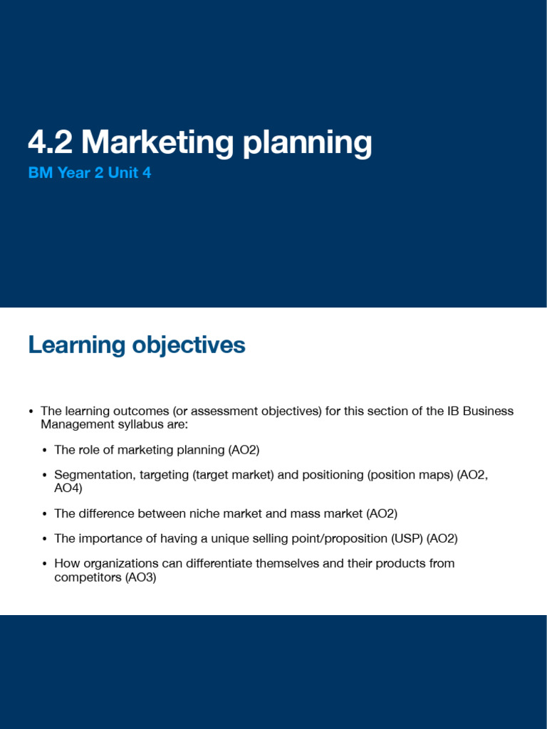 Marketing Planning and STP Strategies | PDF | Marketing | Market ...