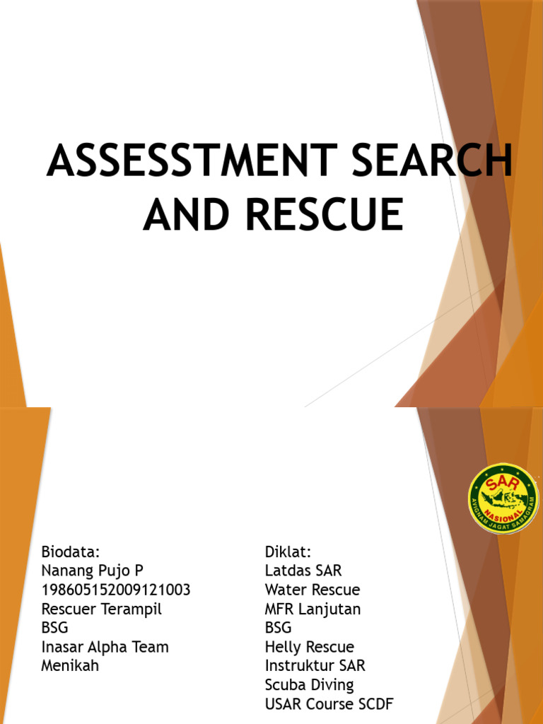 Bab 5 Assestment Search and Rescue (Asr) | PDF