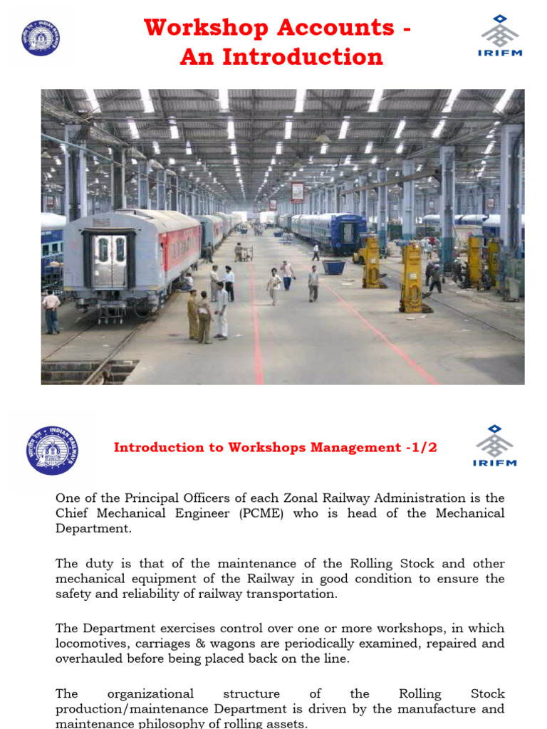 Workshop Accounts Introduction | Download Free PDF | Debits And Credits ...