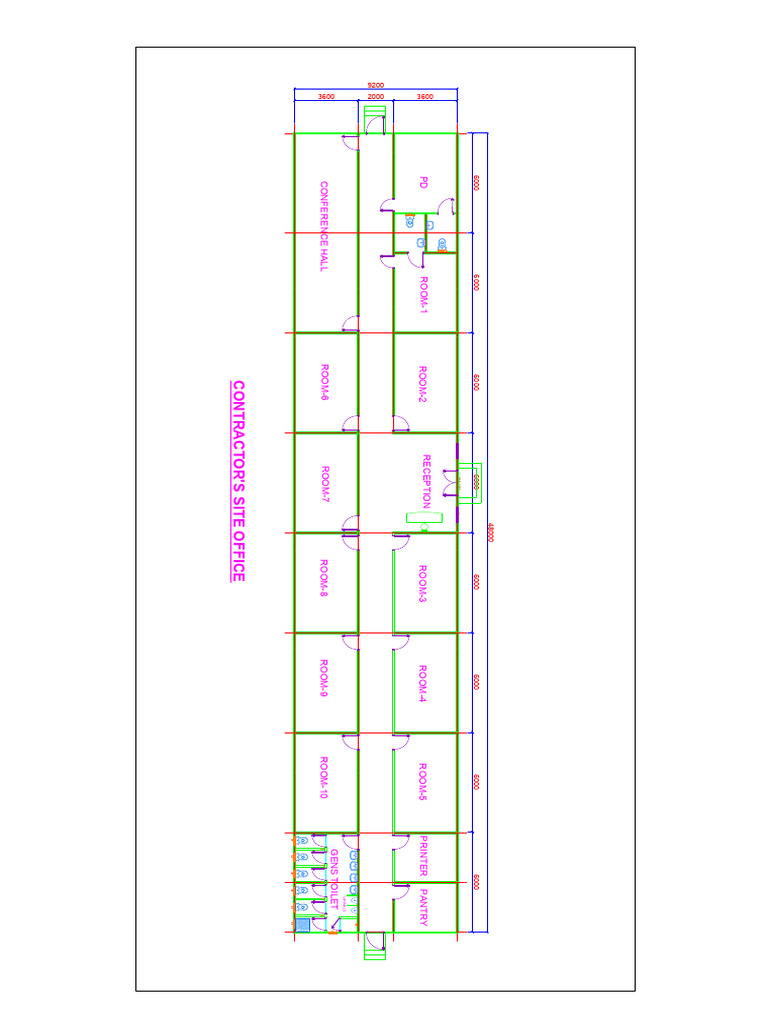 Site Office Layout Plan | PDF