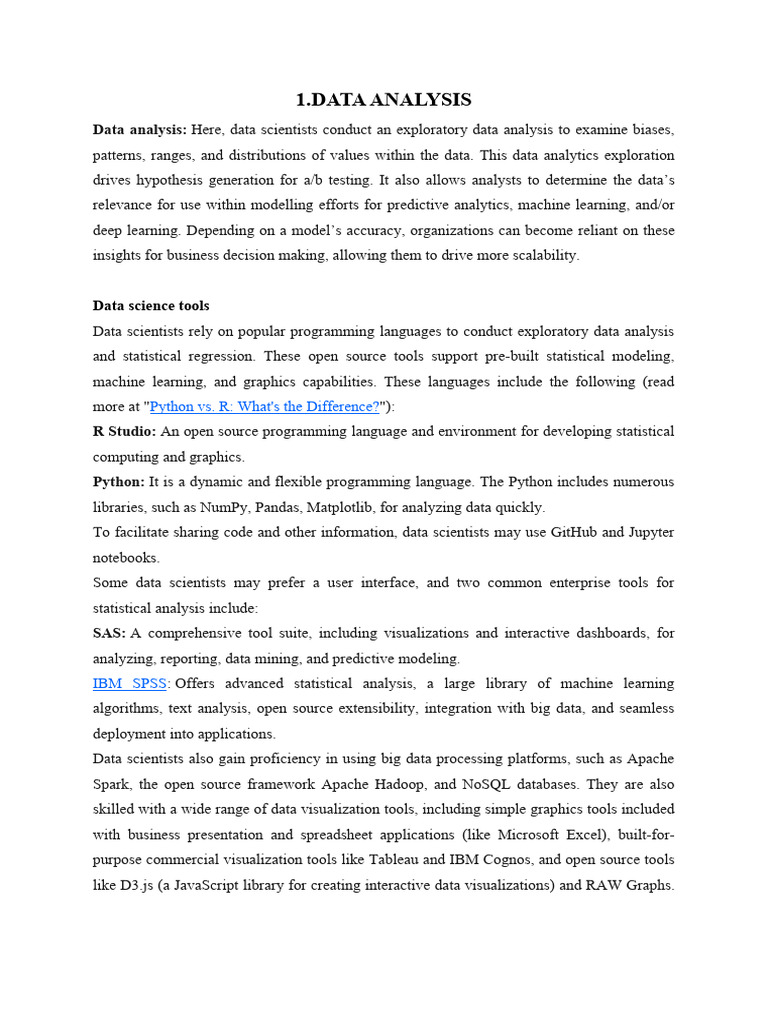 unit-3-ds-pdf-statistics-data-analysis