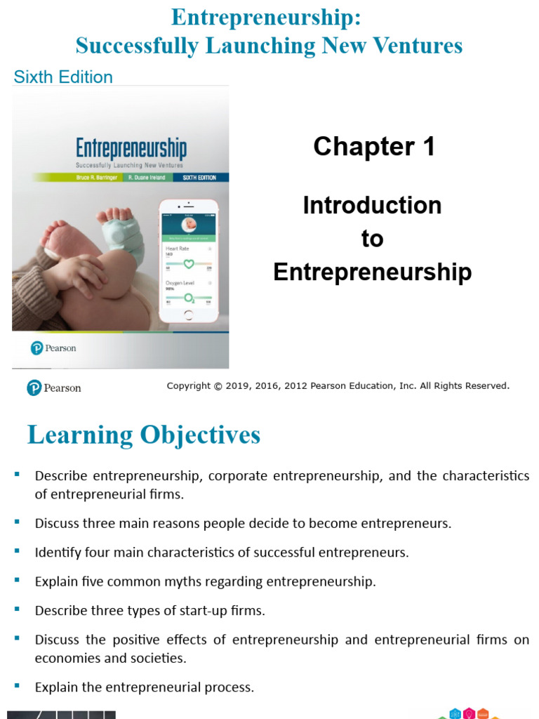 Chapter 1_Intro to Entrepreneurship | PDF | Entrepreneurship | Startup Company