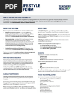 HCF Gym Membership Claim Form | PDF | Physical Therapy | Health Sciences
