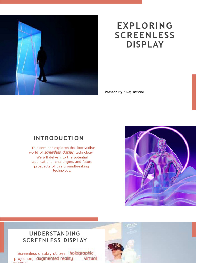 Wepik Exploring Screenless Display A Comprehensive Seminar Report ...