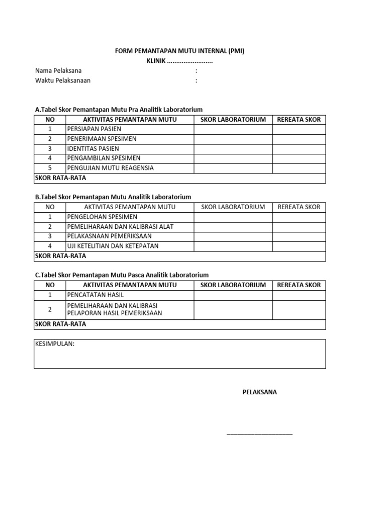 Form Pmi | PDF | Teknologi & Rekayasa