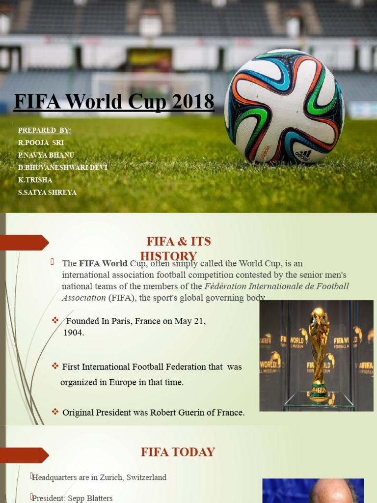 Fifa 2018 | PDF | Fifa World Cup | Association Football