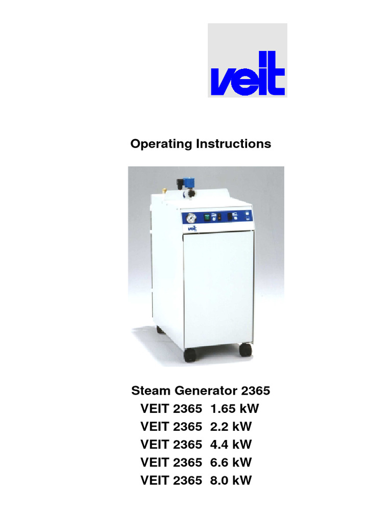 TD2365 - Veit | PDF | Boiler | Valve