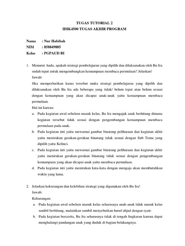 Tugas Tutorial 2 Tap | PDF