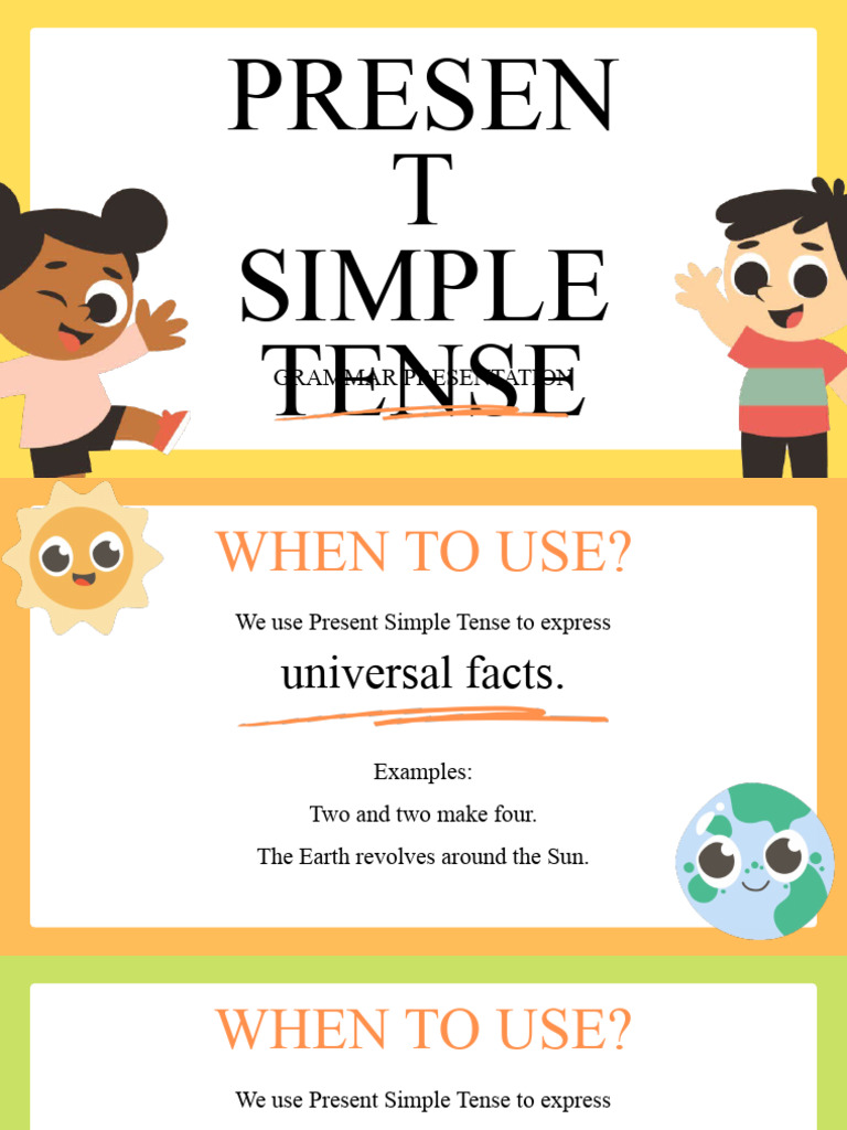 Present Simple Tense | PDF