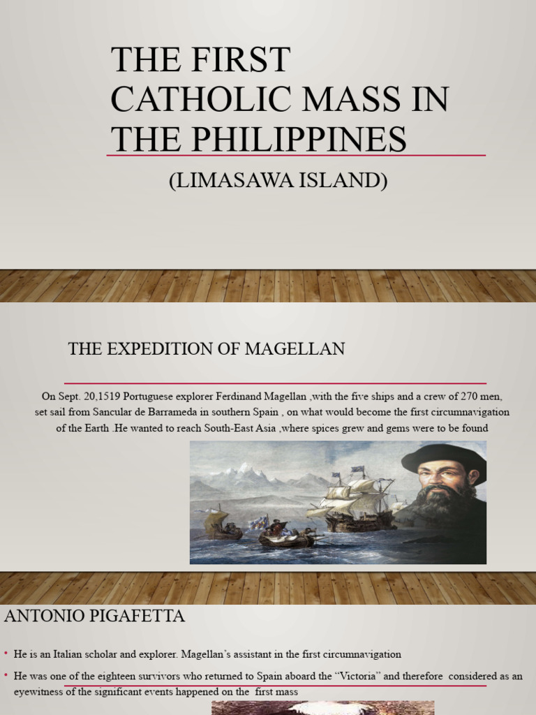 The first catholic mass in the philippines | PDF | Field Research | Age Of Discovery