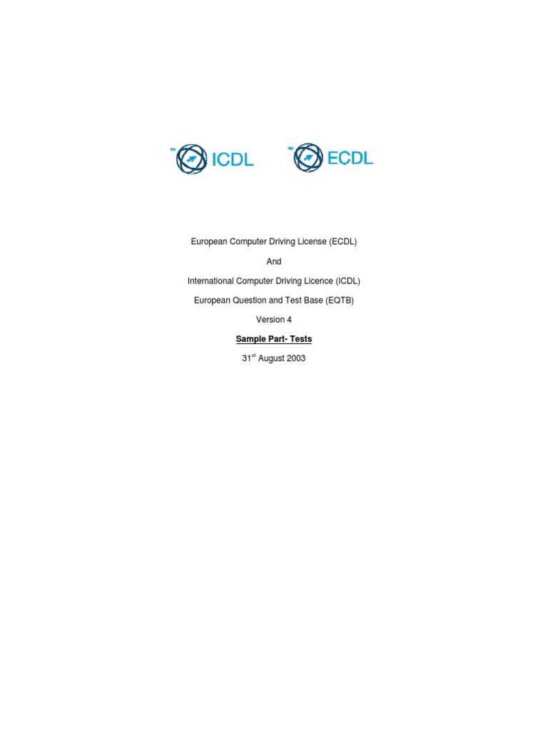 Ecdl Module 1 Notes Pdf - programview