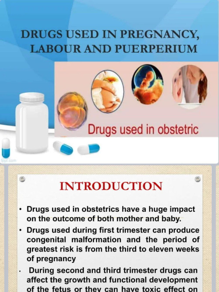 Drugs Used in Obg | PDF