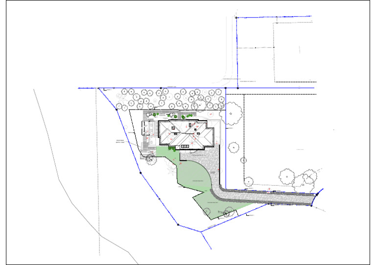Conceptual Landscape Plan Draft REVISED WITH FENCE-Model | PDF