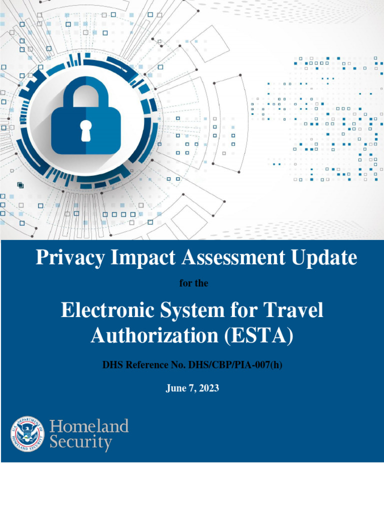 Privacy Pia Cbp007 (H) Esta June2023 | PDF | U.S. Customs And Border ...