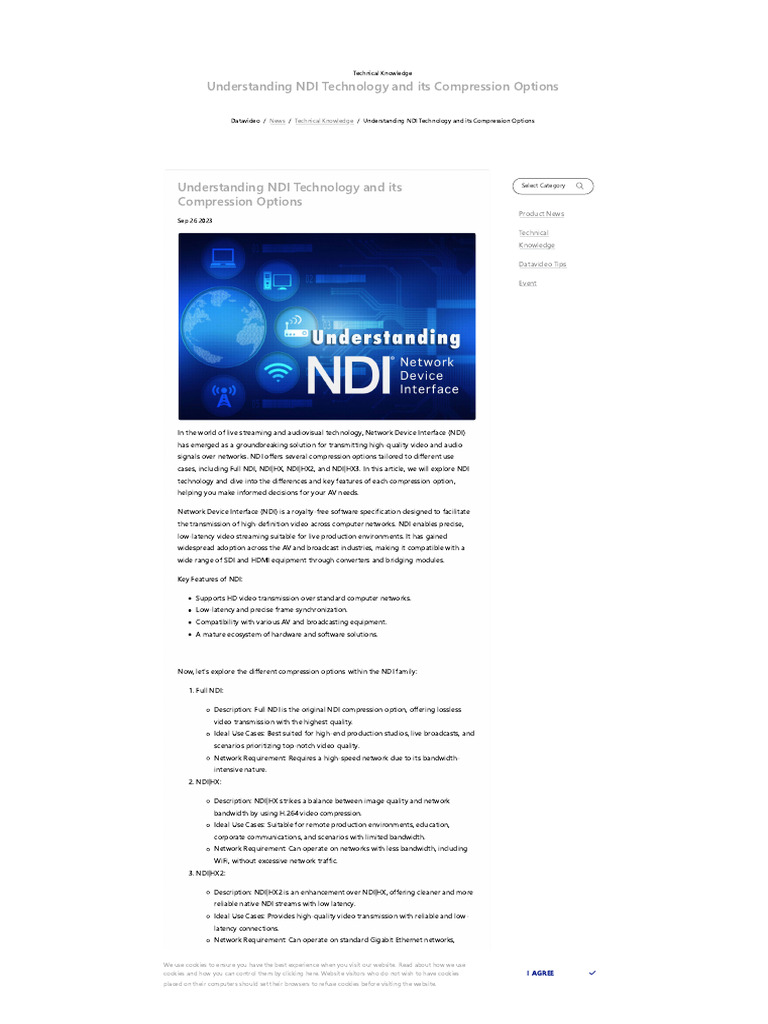Understanding NDI Technology and Its Co... Ovider For Your Live Video ...