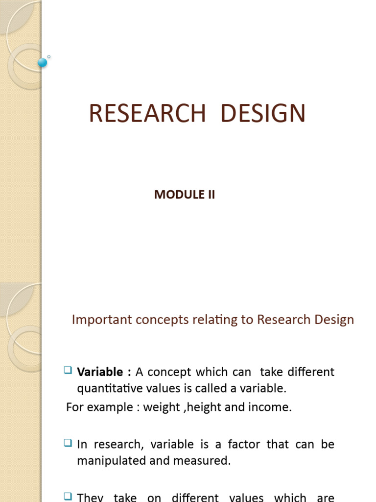 RM-Module 2 | PDF