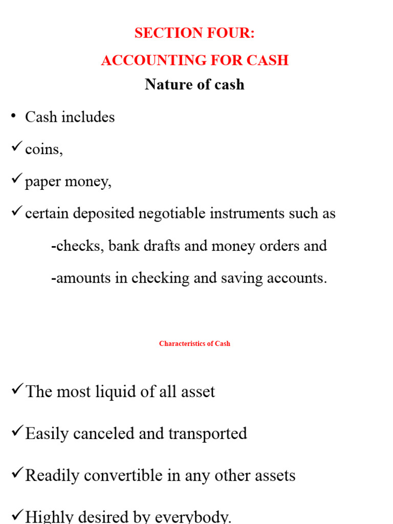 chap 4 principle accounting | PDF | Cheque | Deposit Account chap 4 principle accounting | PDF | Cheque | Deposit Account
