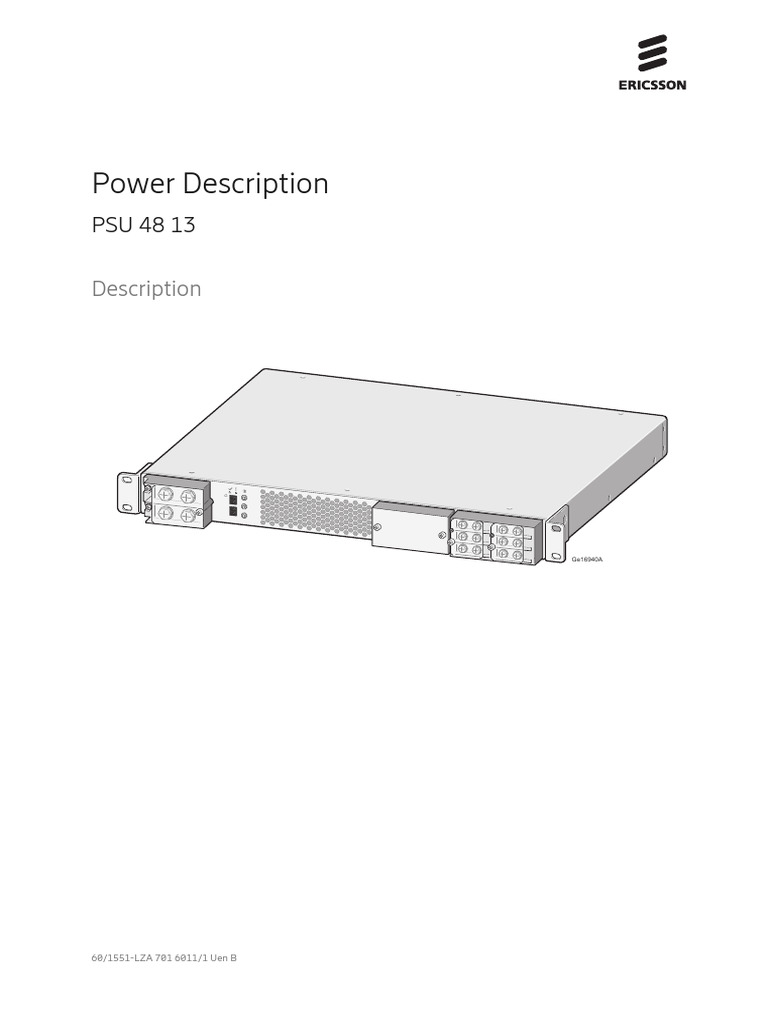 PSU 4813 (Description CPI) | PDF