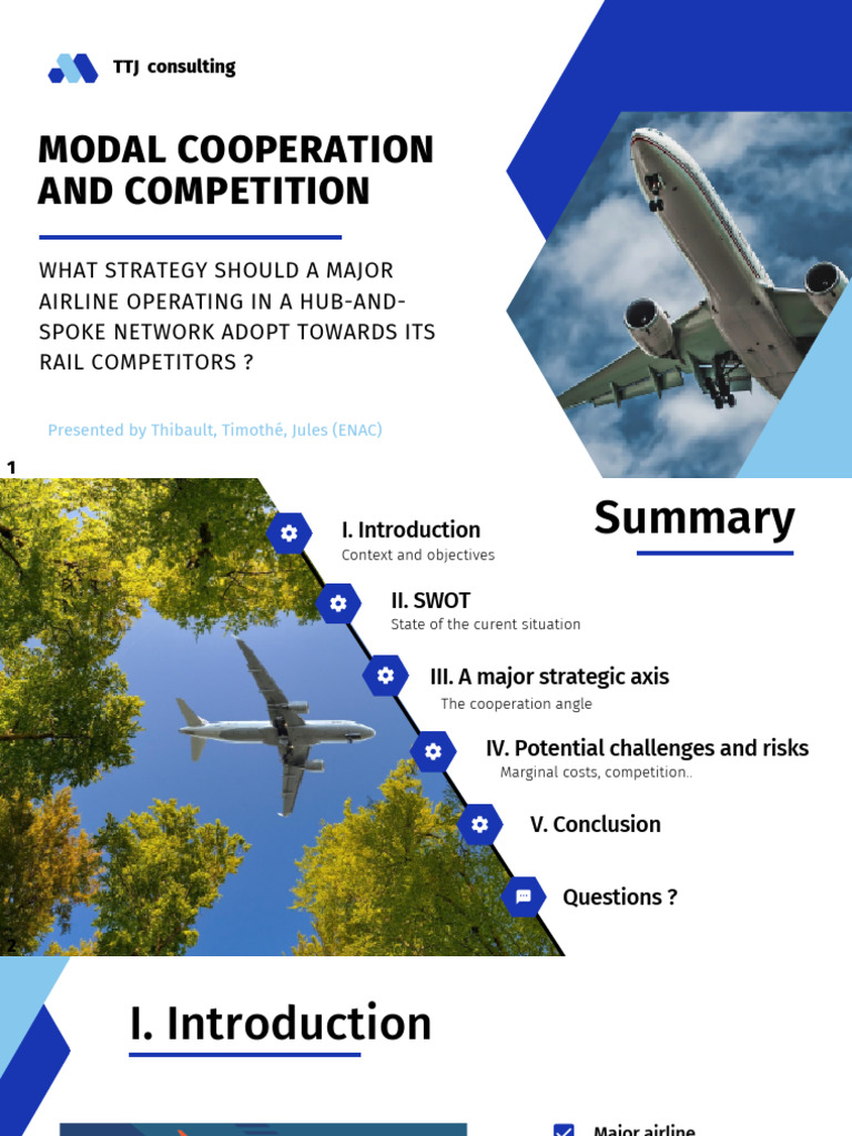 Modal Cooperation and Competition Groupe10 Presentation | PDF | Swot ...