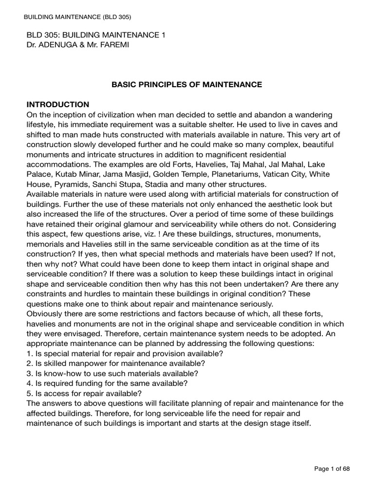 BLD 305 | PDF | Corrosion | Concrete