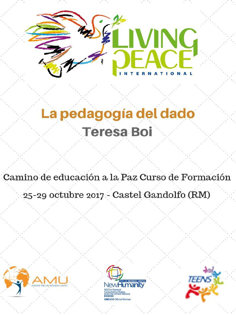 Boi T - La Pedagogia Del Dado | PDF | Amor | Aprendizaje