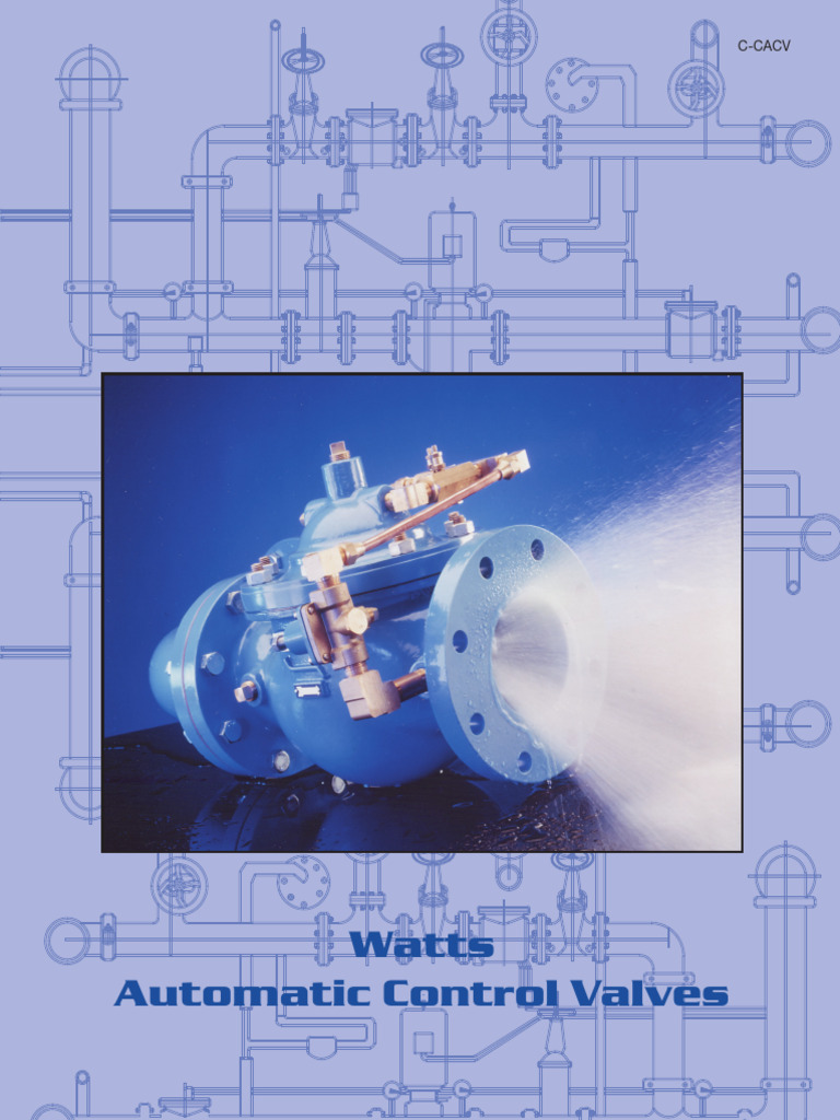 Watts Automatic Control Valves Guide | PDF | Valve | Pump