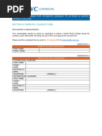 UWC Application Consent Form 2025 | PDF | Legal Guardian | Consent