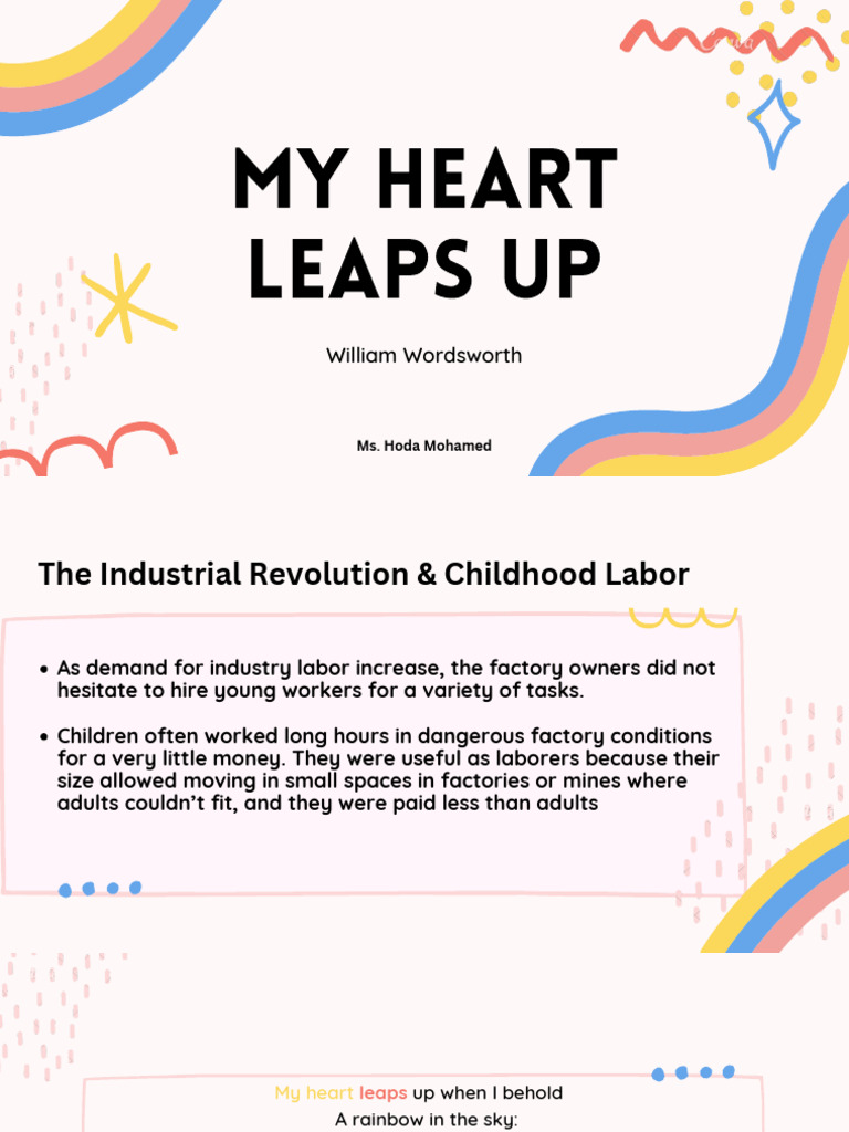 My Heart Leaps Up | PDF