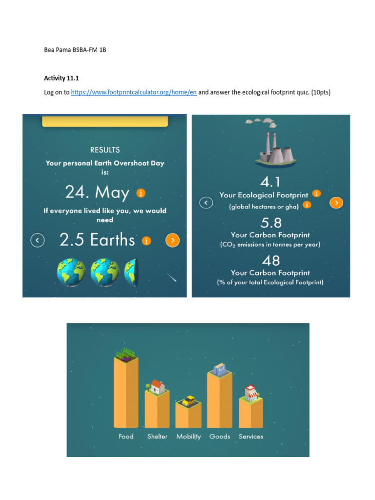 Pama Lesson11 Activity 11.1 | PDF | Sustainability | Biogeochemistry