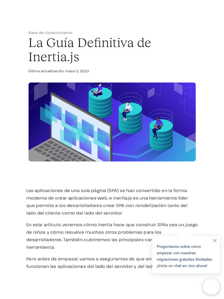 La Guía Definitiva de Inertia - Js | PDF | Redes | Internet y web