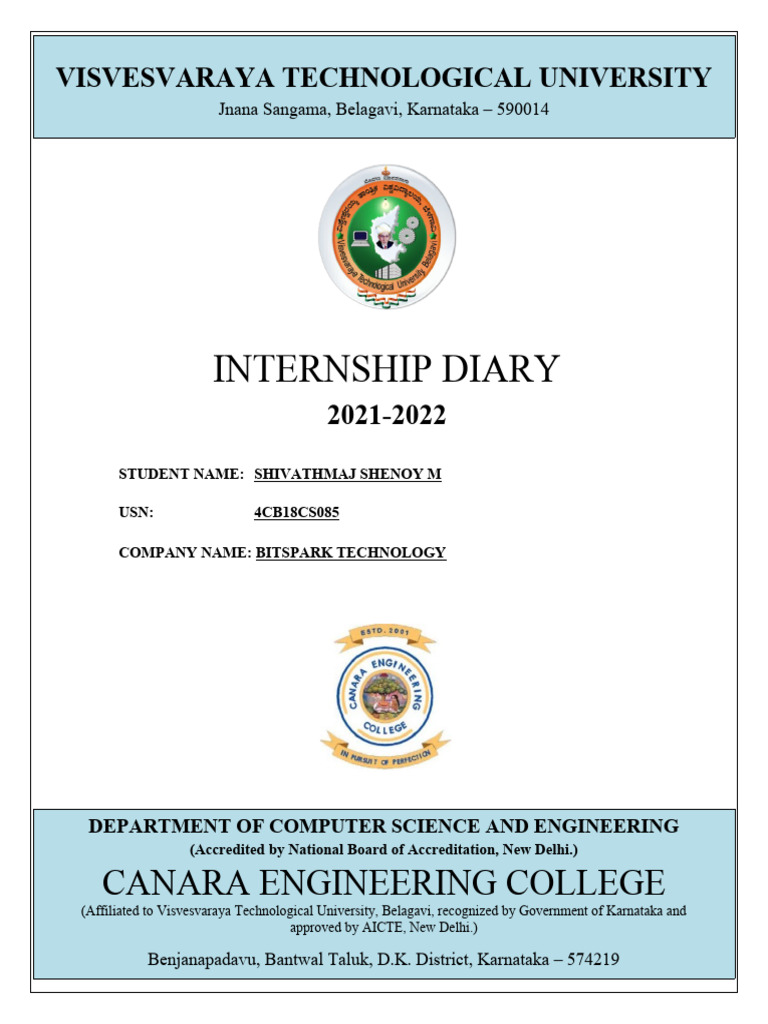 Internship Diary-2022 | PDF | Html Element | Php