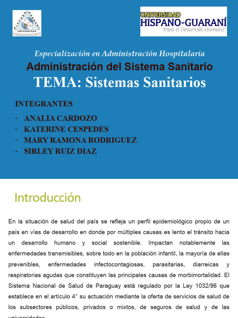 Sistema de Salud | PDF | Sistema de salud | Economias