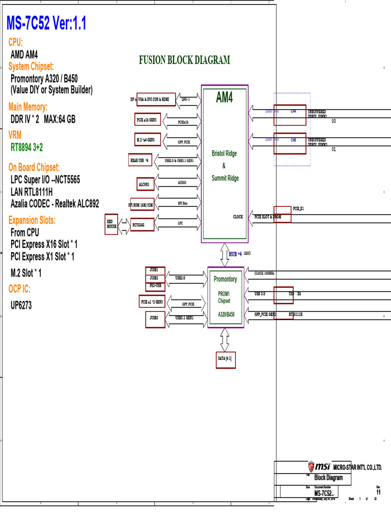AM4 Socket Pinout and Layout Diagram | PDF